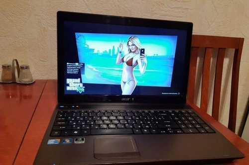 Мощный игровой ноутбук Acer i5 6Gb GF420Cuda 500Gb