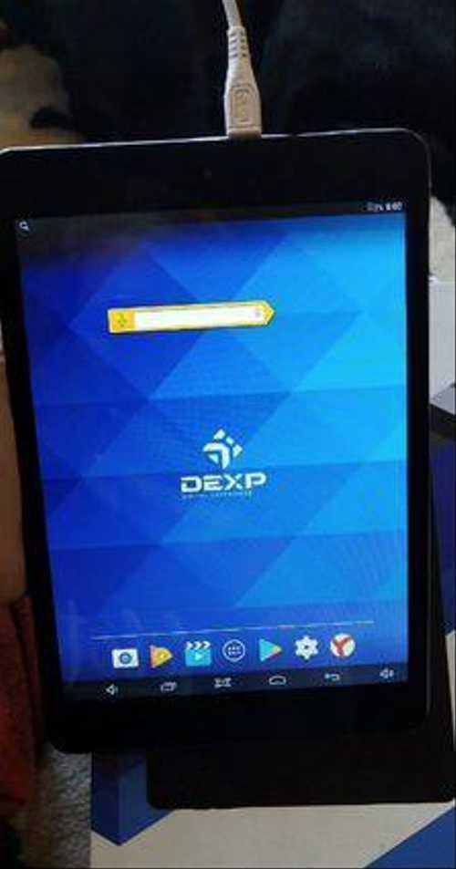 Планшет dexp ursus 8e mini тачскрин