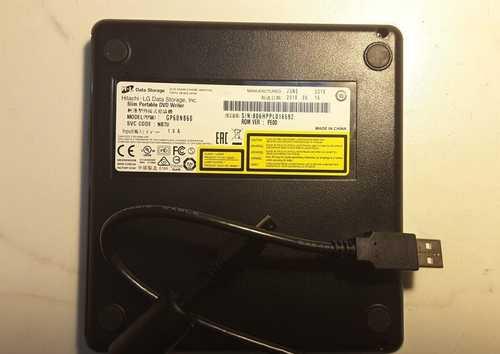 Привод dvdrw DVD RAM Hitachi / LG GP60NB60 Черный