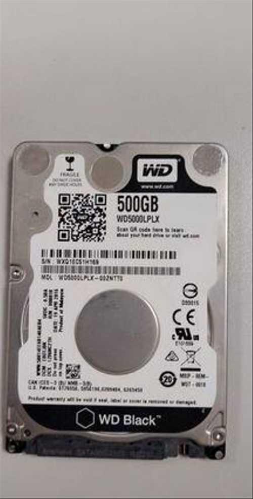 HDD 500GB WD Black Лот