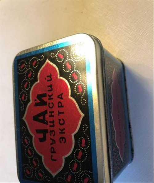 Винтажная Жестяная банка