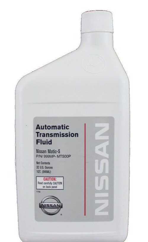 Жидкость для АКПП Nissan Matic Fluid S (0.946 л)