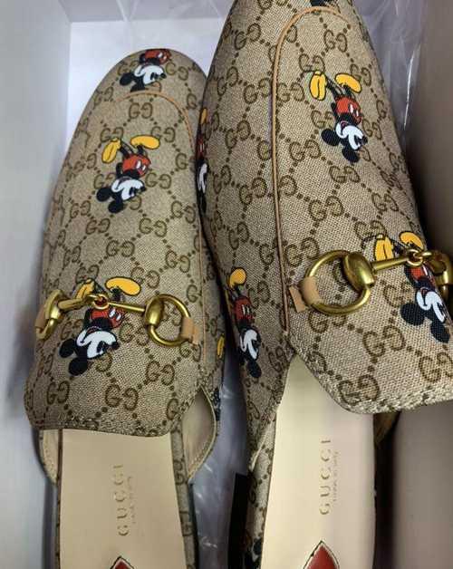 Мюли gucci mickey