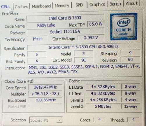 Intel Core I5-7500 + asus Z170I PRO + Fractal node