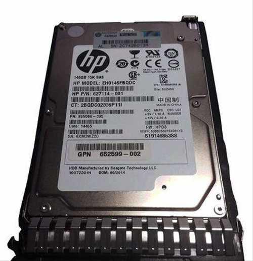 Жесткий Диск HP 146GB 653950-001 6G SAS 2.5