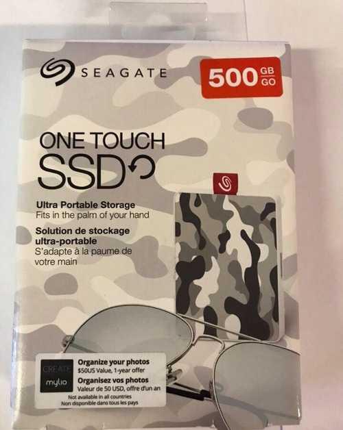 Внешний SSD Seagate One Touch 500 гб