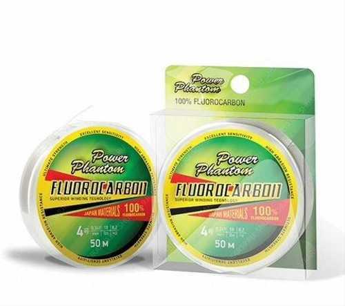 Леска Power Phantom Fluorocarbon 0.16мм 2,1кг (1,0