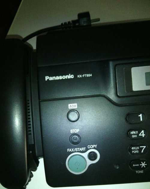 Факс Panasonic KX-FT 934