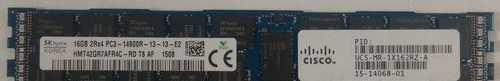 8GB 16Gb PC3 14900R 1866MHz ECC Reg DDR3