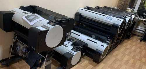 Принтеры-плоттеры Canon iPF 770 и TM-200