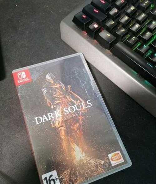 Новый картридж Dark Souls Remastered Nintendo Swit