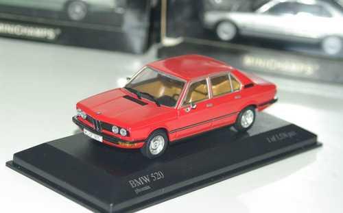 Minichamps 1:43 BMW 520 1972 Red