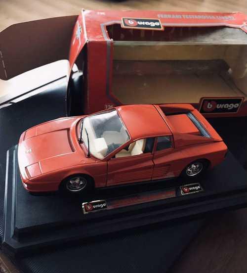 Ferrari testarossa 1984 1/24 bburago