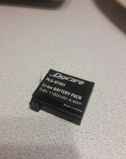 Аккумулятор DigiCare PLG-BT401 для GoPro hero 4 (a