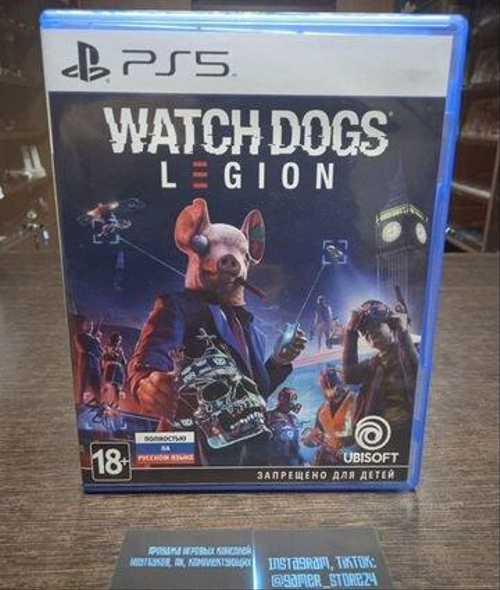Watch Dogs Legion. Диск Sony Playstation 5 PS5 PS