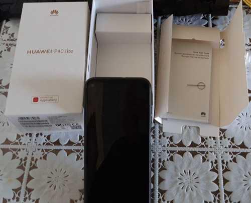 Huawei P40 lite 6/128gb(Полночный чёрный)