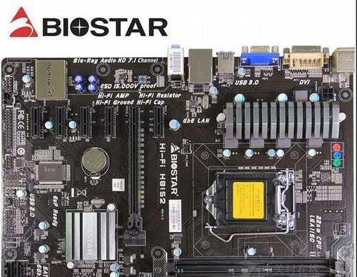 Материнская плата для майнинга Biostar Hi-Fi H81S2