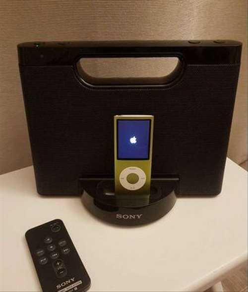 iPod nano 4, 8 gb + колонка Sony