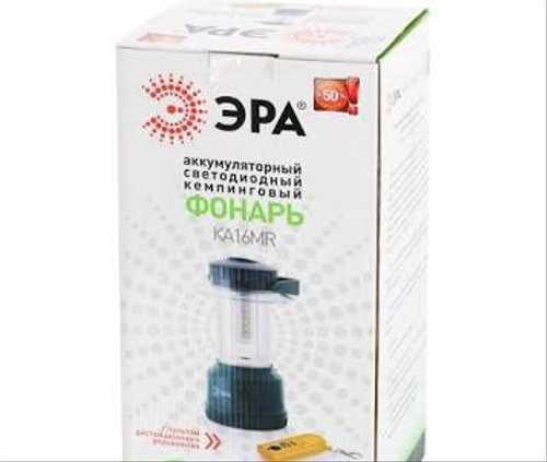 Аккумуляторный фонарь эра KA16MR