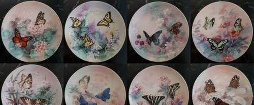 Коллекционные тарелки Лена Лю на тонких крыльях
