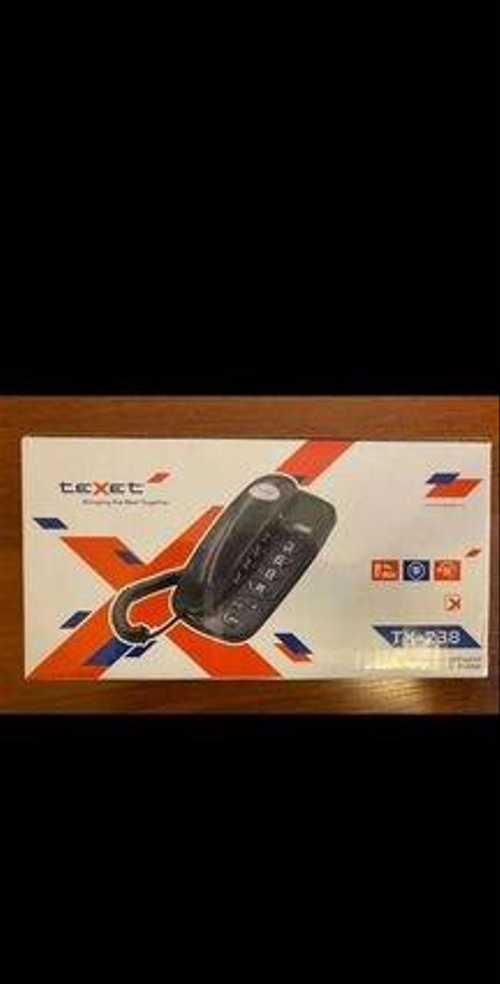 Телефон стационарный Texet TX-238 новый