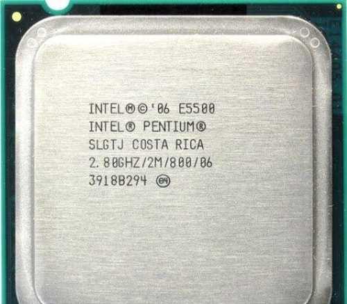 Процессор Intel Pentium E5500 2.8 GHz 800MHz 2Mb L