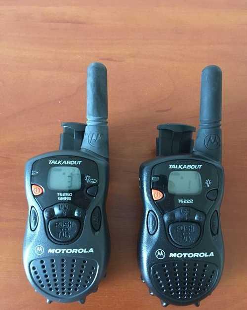 Р/ст Motorola Talkabout T6222 и T6250
