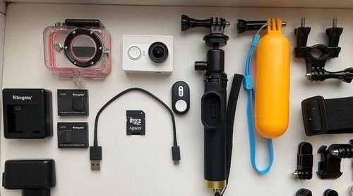 Full комплект Экшн-камера Xiaomi Yi Action Camera