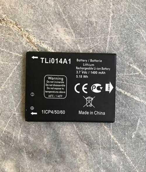 Аккумулятор TLi014A1 для Alcatel 4030D, 5020D