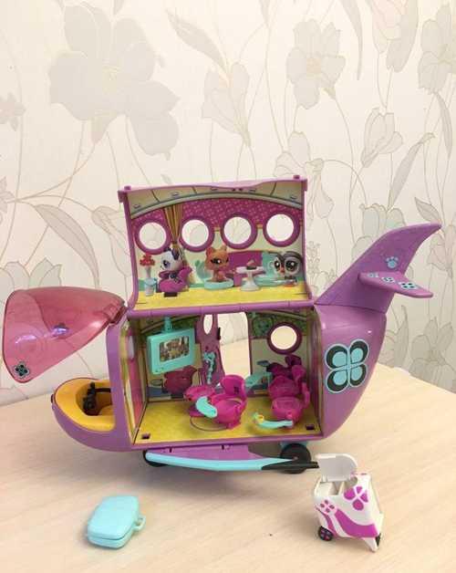 Littlest Pet Shop самолёт