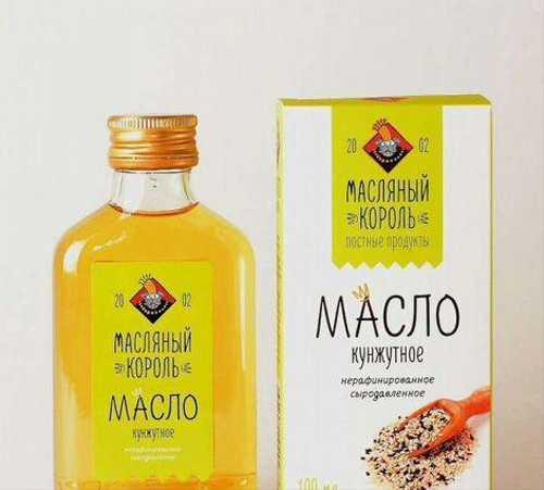 Масло кунжутное 100мл Масляный Король