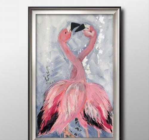 Фламинго, картина