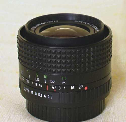 Объектив Pentacon Prakticar 28 mm / 2.8 MC