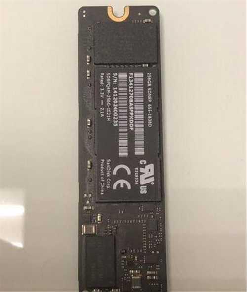 SSD 256GB для Macbook