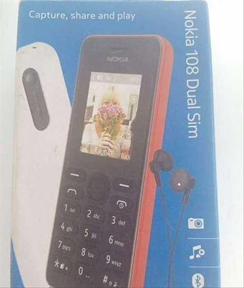 Мобильный телефон Nokia 108 Dual SIM