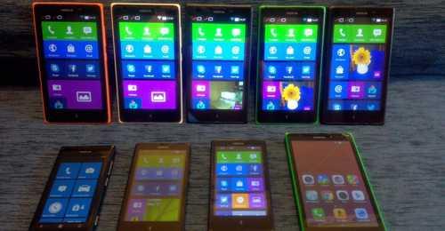 Nokia XL,Nokia X и Lumia 800