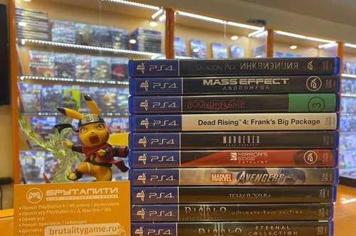 Игровые диски для PS4. Vol 1/2 Продажа/Обмен