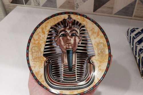 Настенная тарелка, Египет, тутанхамон. 12,5см