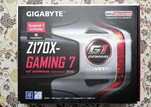 Материнская плата gigabyte Z170X-gaming 7