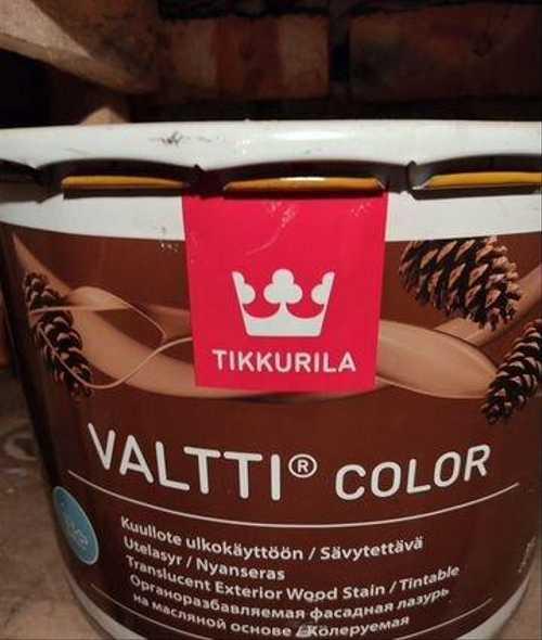 Краска фасадная Tikkurila Valtti Color 9л