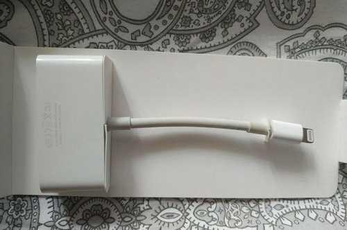 Переходник Apple Lightning to VGA MD825ZM/A