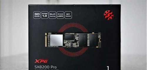 SSD ссд adata XPG SX8200 Pro M.2 nvme PCIe Gen3x4