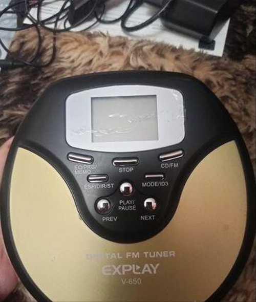 CD/MP3 explay плеер с радио V-650