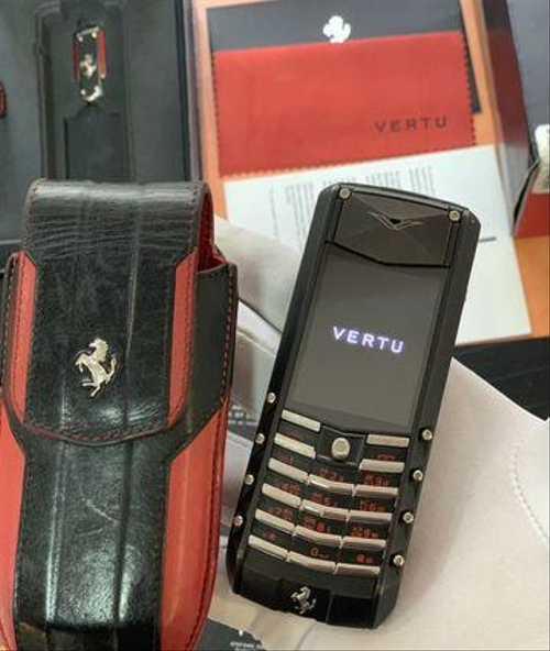 Vertu Ascent X Ferrari GT. Оригинал. Магазин