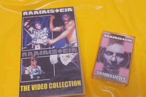 Видеокассета и аудиокассета Rammstein
