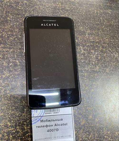 Мобильный телефон Alcatel 4007D