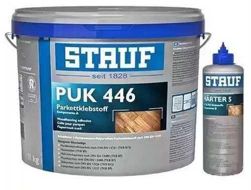 Клей для паркета полиуретановый stauf puk 446