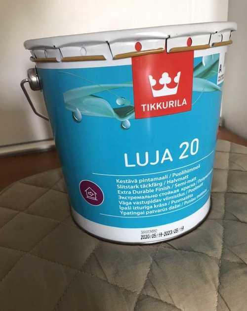 Tikkurila luja extra. Тиккурила Луя 20. Тиккурила Луя l386. Тиккурила Luja 0,2251. Краска для кафеля Тиккурила.