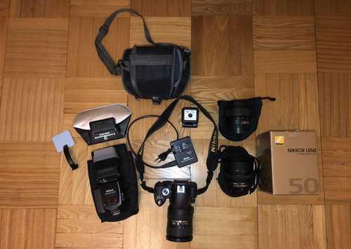 Nikon D60 + комплектация