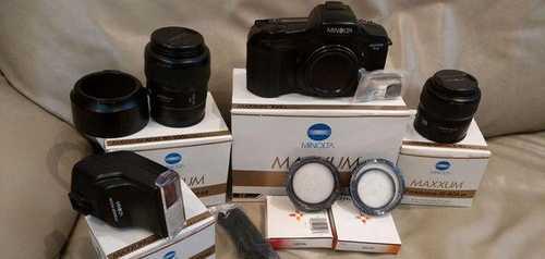 Новый фотоаппарат пленочный Minolta maxxum 7xi